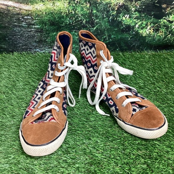 Tory Burch | Shoes | Tory Burch Noah High Top Sneaker Shoes 9 | Poshmark